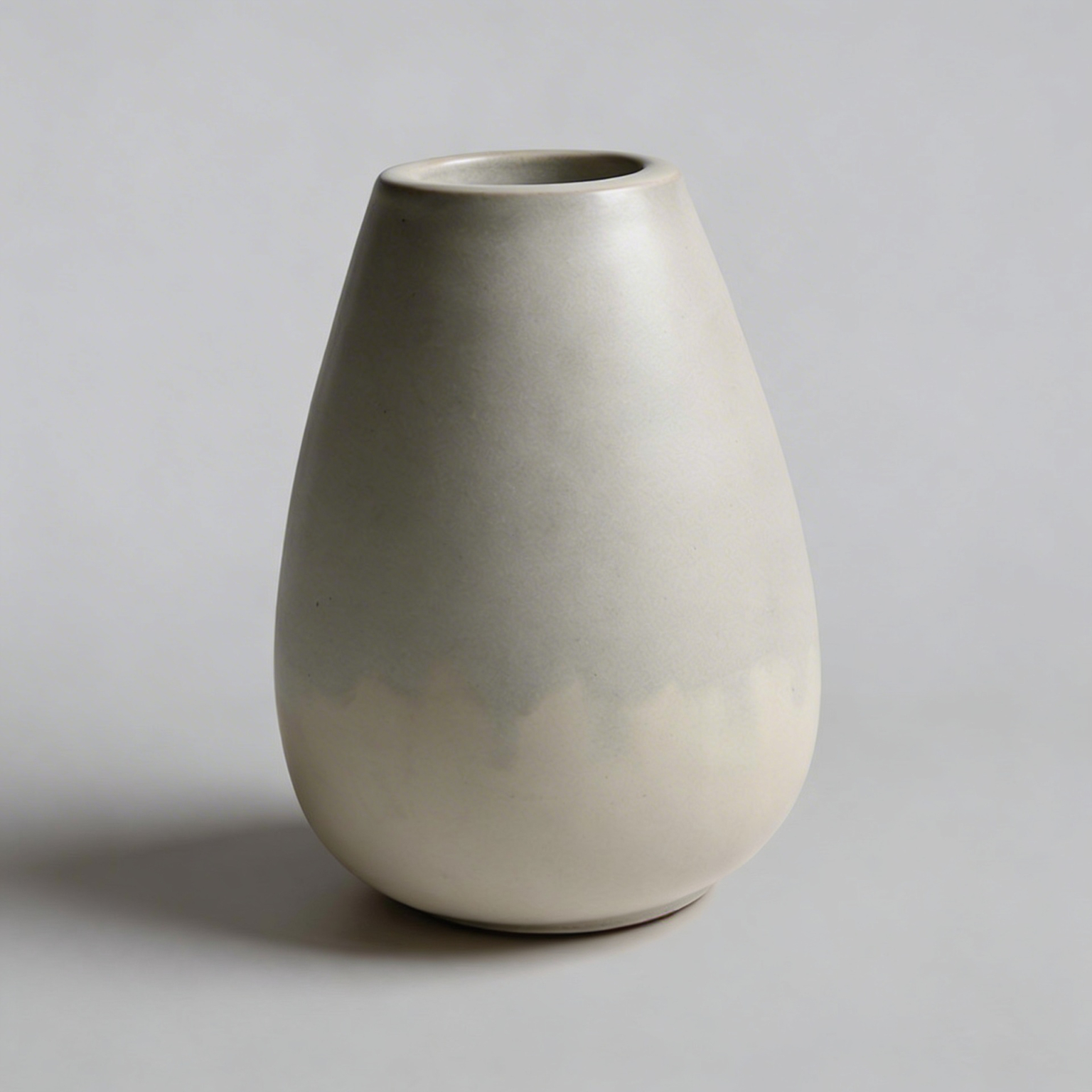 Große bauchige Vase aus Beton – modernes Statement-Piece