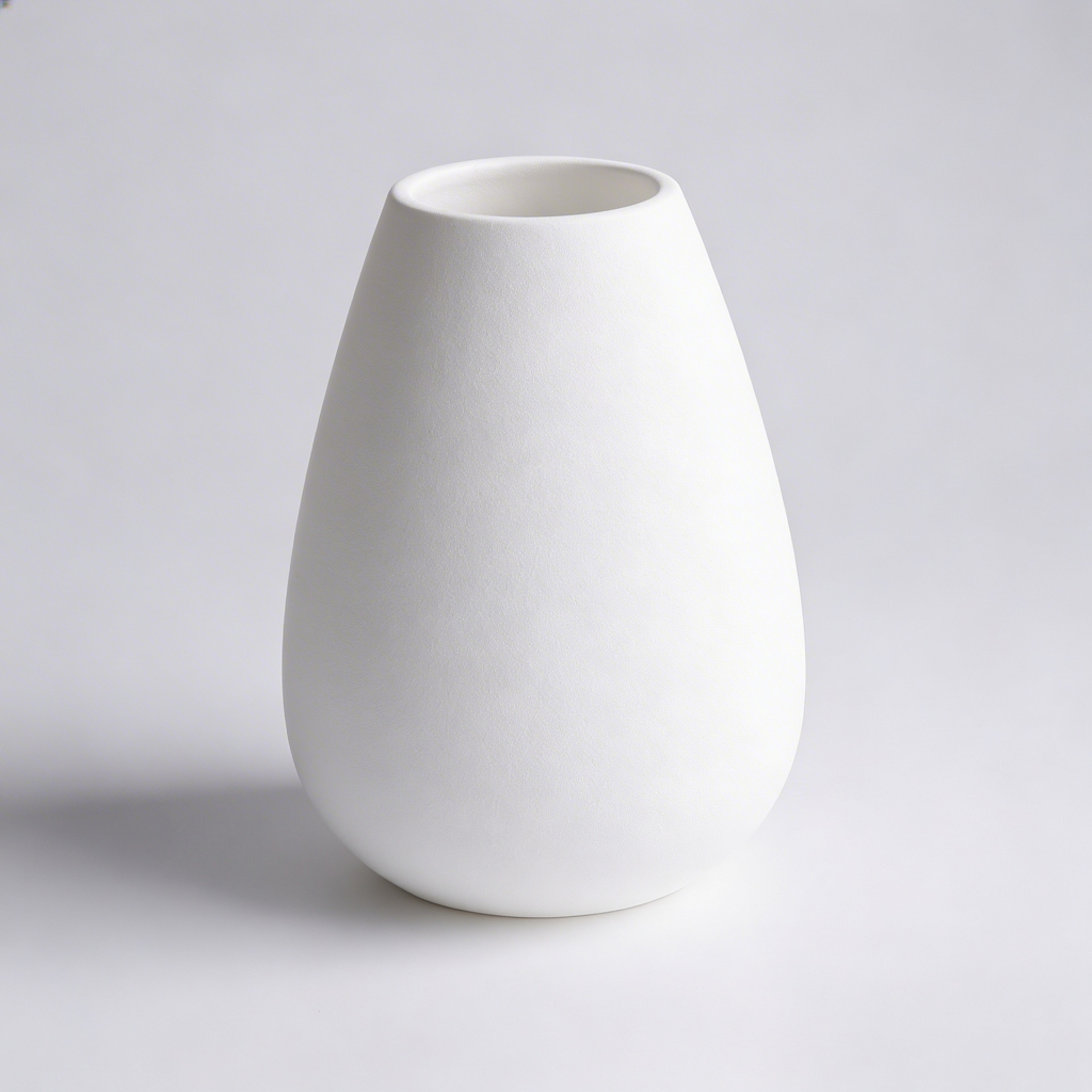 Große bauchige Vase aus Beton – modernes Statement-Piece